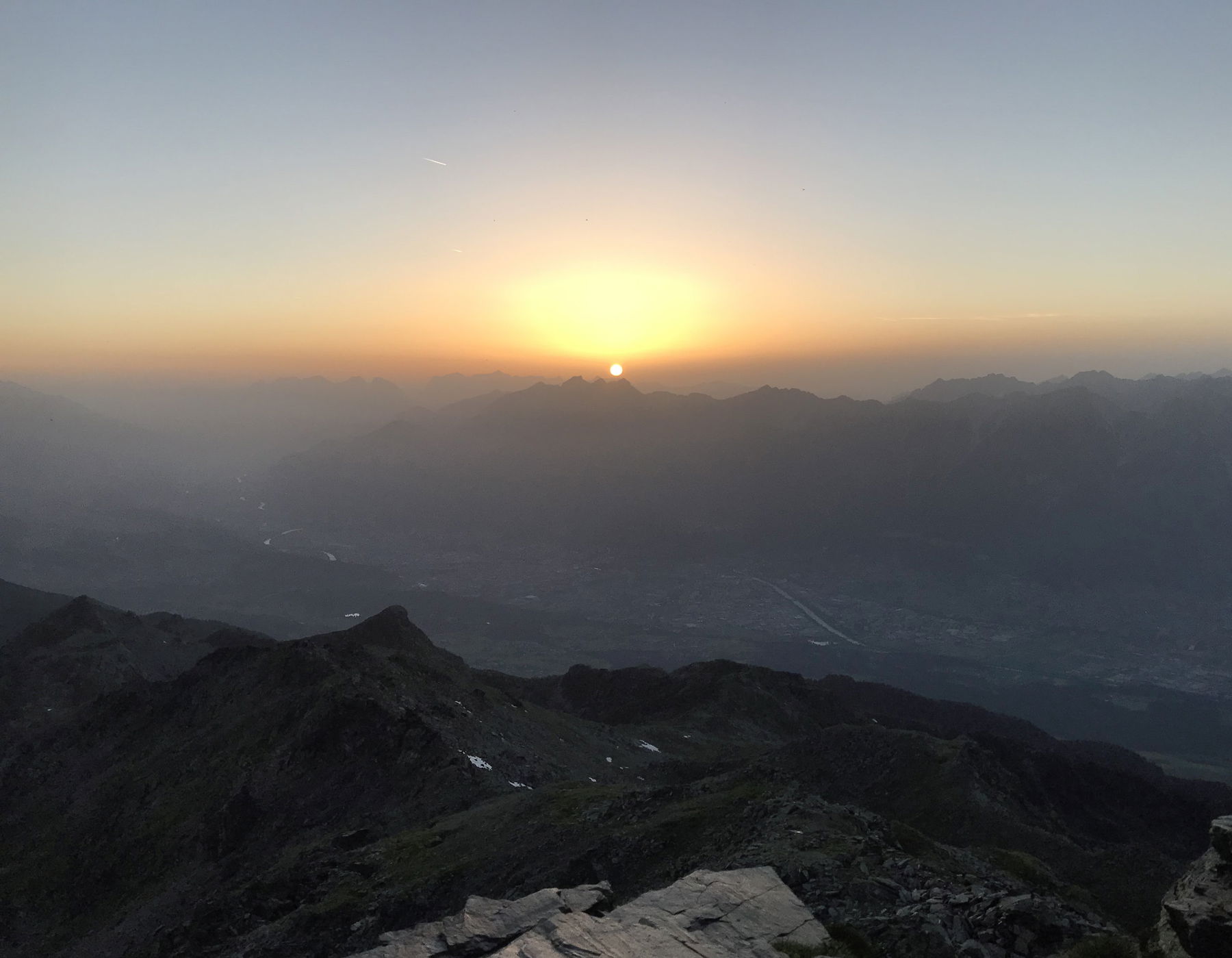 Feuriges Spektakel am Glungezer - Bahn zum Berg