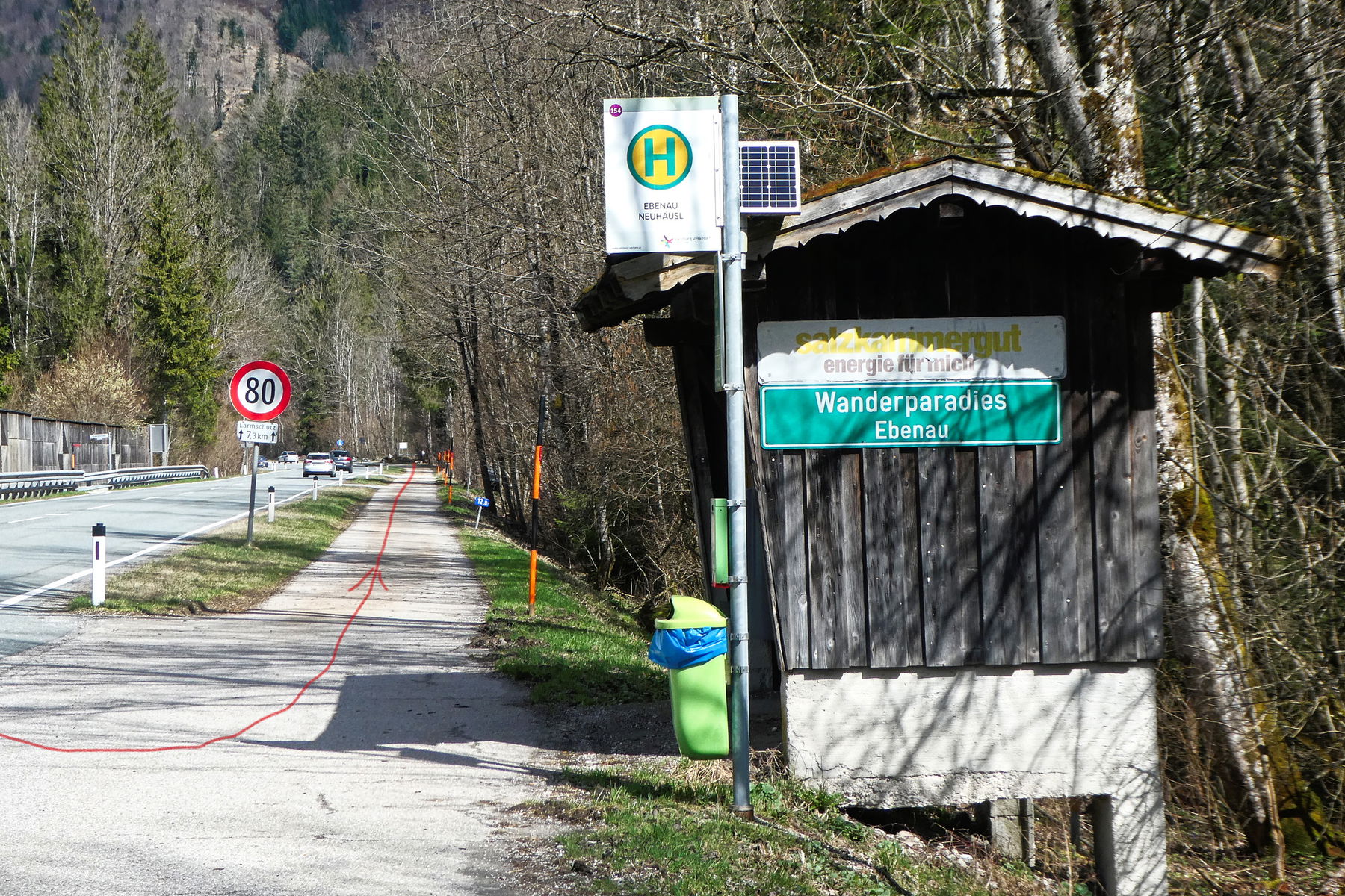 Tiefblicke in die Strubklamm - Bahn zum Berg Salzburg
