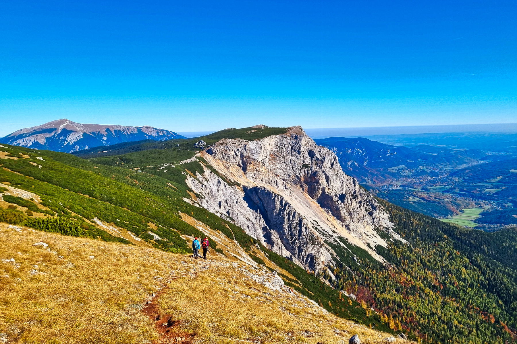 Wandern auf der Rax - Bahn zum Berg