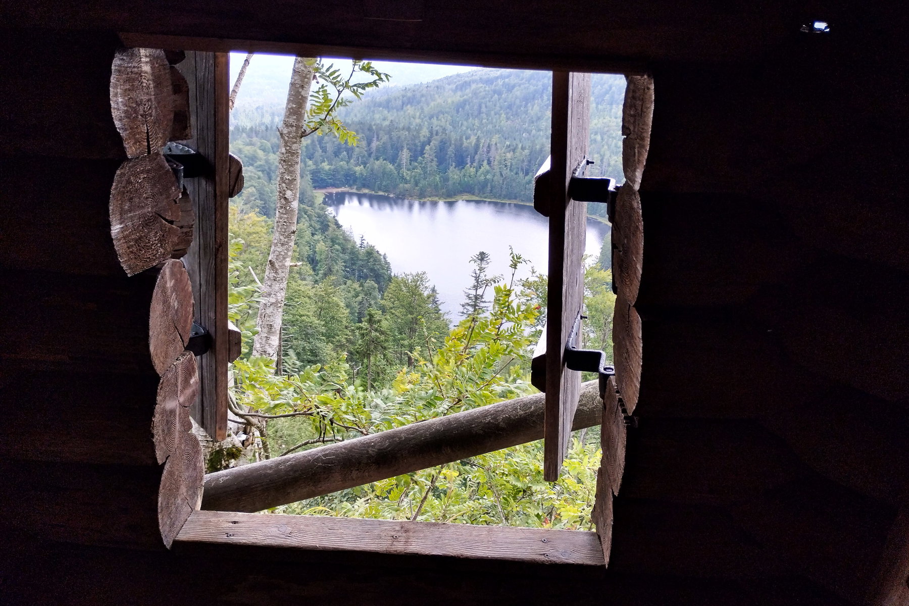 Aussicht aus dem Kapellenfenster. Foto: Nikolaus Vogl