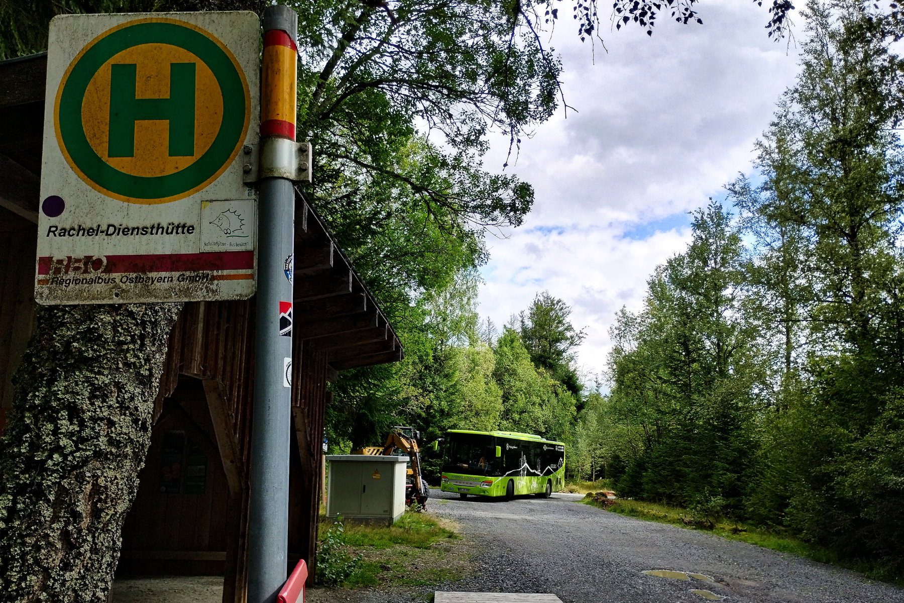 Igel-Bus nach Spiegelau. Foto: Nikolaus Vogl