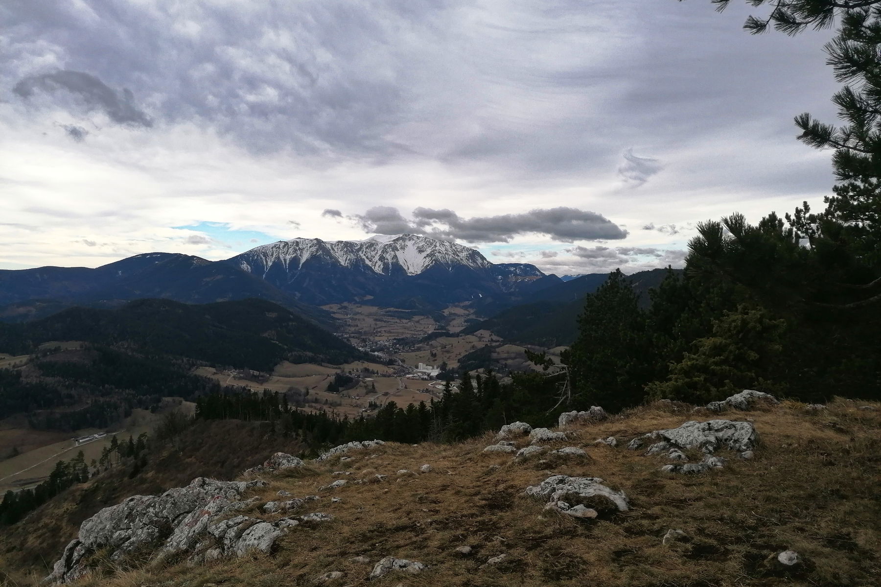Auf den Schneeberg zu: Abwechslung an der Dürren Wand - Bahn zum Berg ...